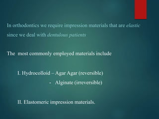 Impression Taking By Alginate | PPTX