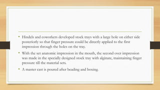 IMPRESSION TECHNIQUE IN RPD in prosthodontics | PPT