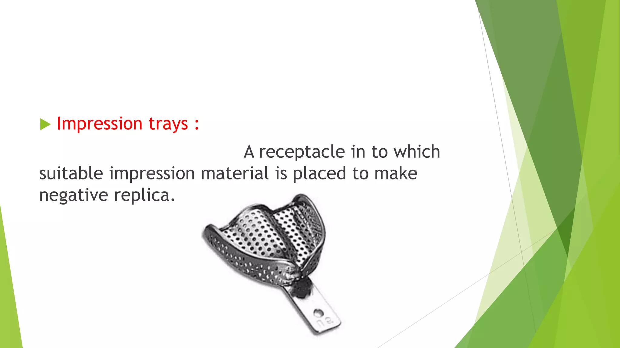 Impression Techniques | PPTX