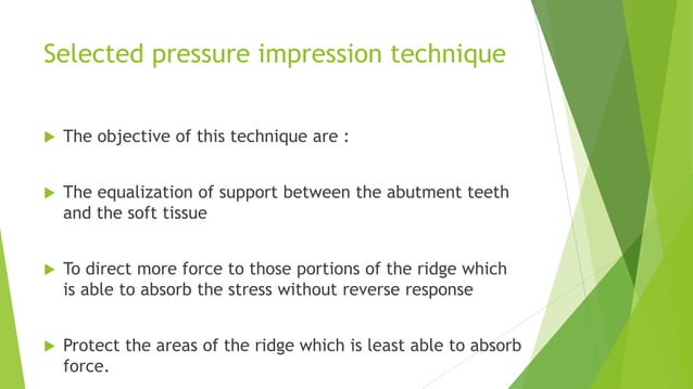 Impression Techniques | PPTX