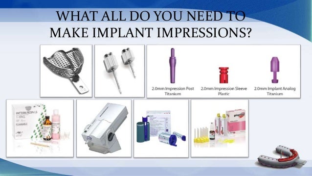 Impression techniques