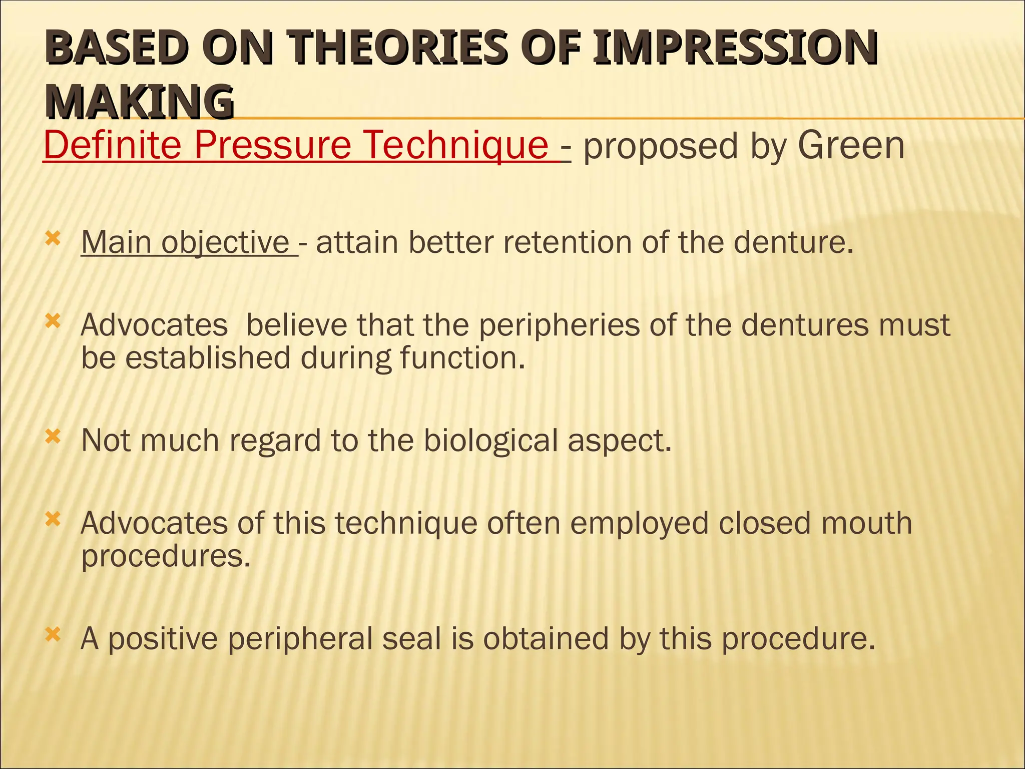 Impression techniques in complete dentures.ppt