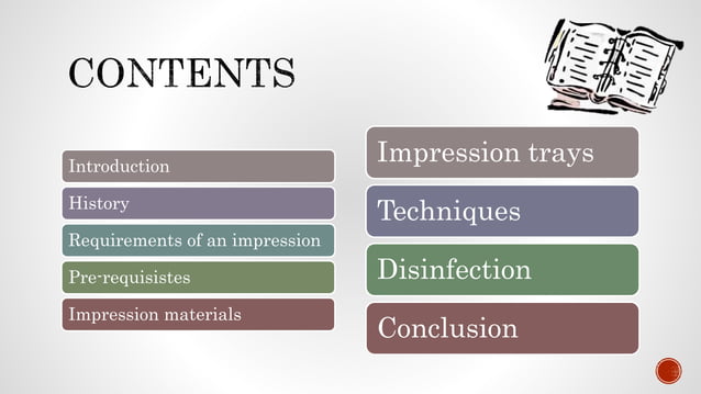 Impression techniques in fpd | PPTX | Dental Health | Diseases and ...