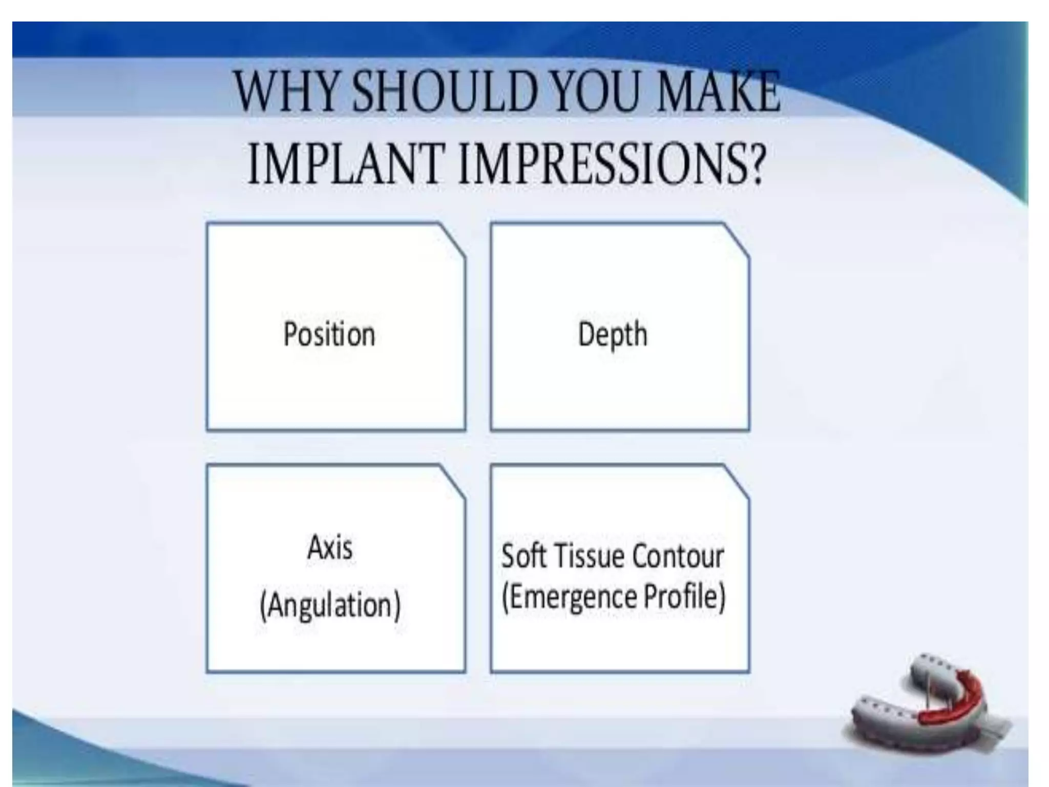 Impression techniques in implants | PPTX