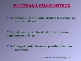 Impression techniques in removable partial dentures | PPT