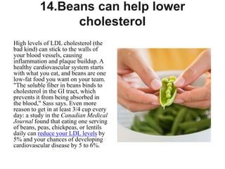 Impressive health benefits of beans A series of Presentation By Mr ...