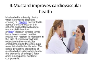 Impressive health benefits of mustard green A series of Presentation By ...