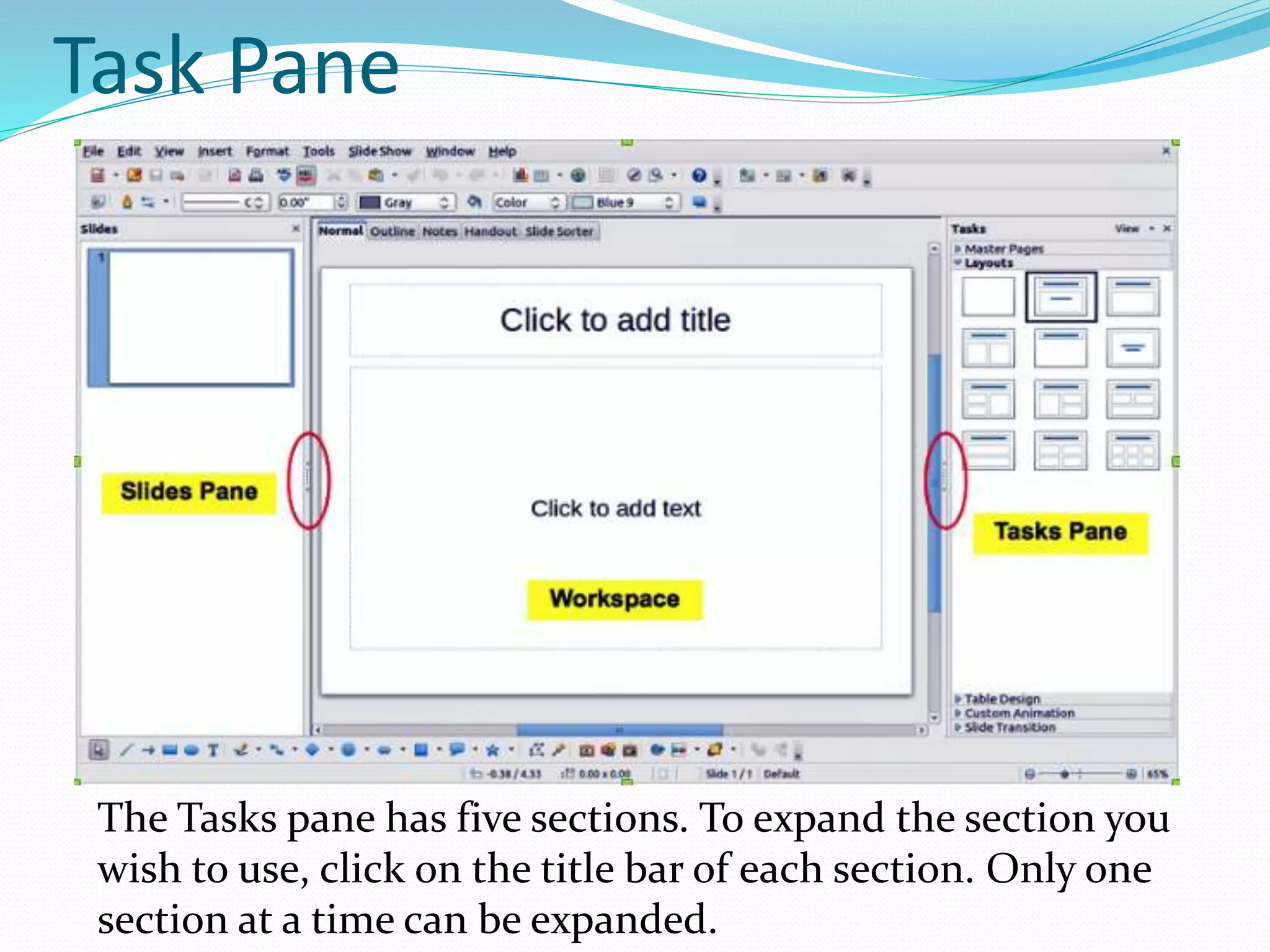Libre Office Impress Lesson 1 | PPTX