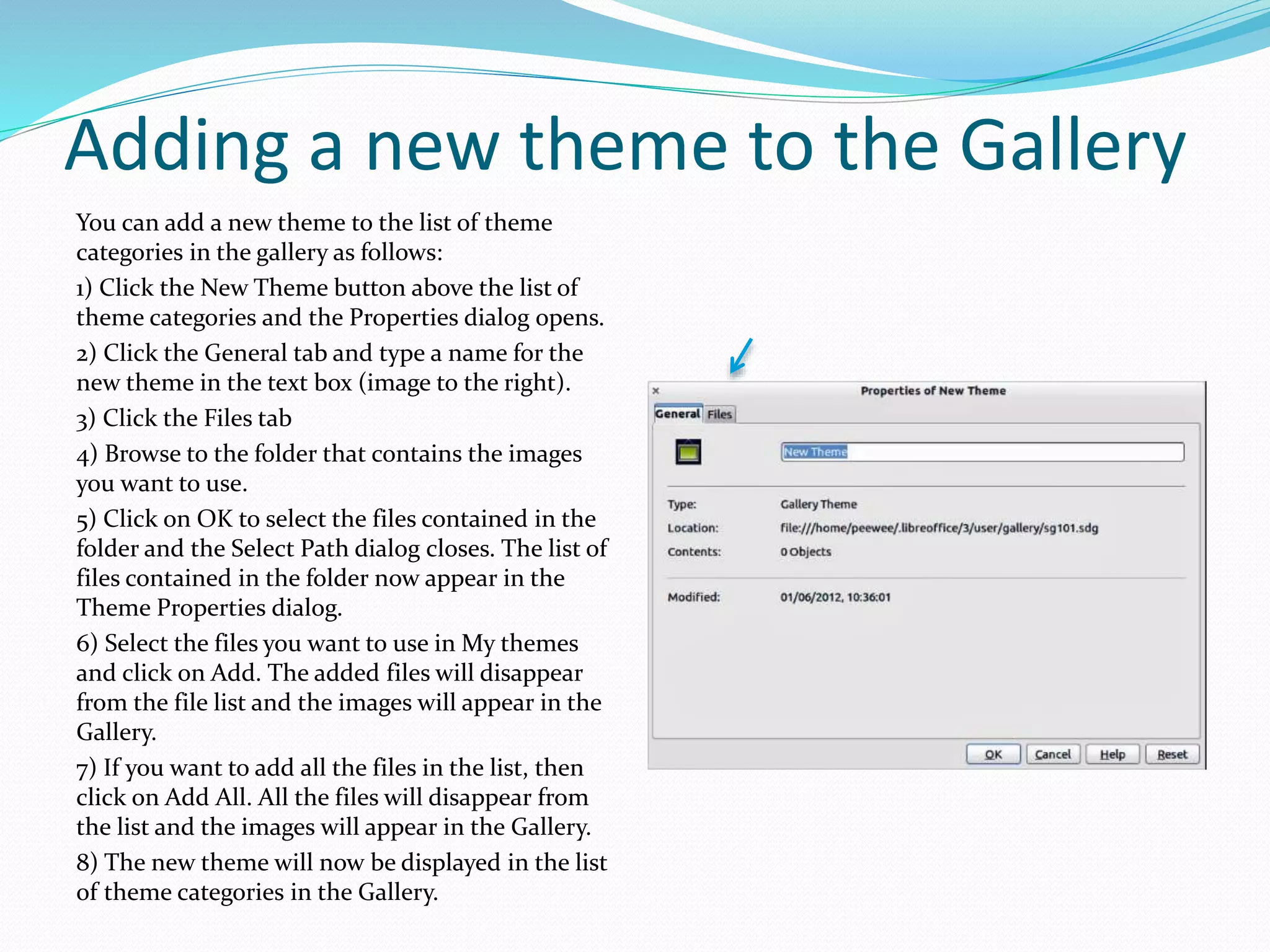 Libre Office Impress Lesson 3: Adding and Formatting pictures | PPTX