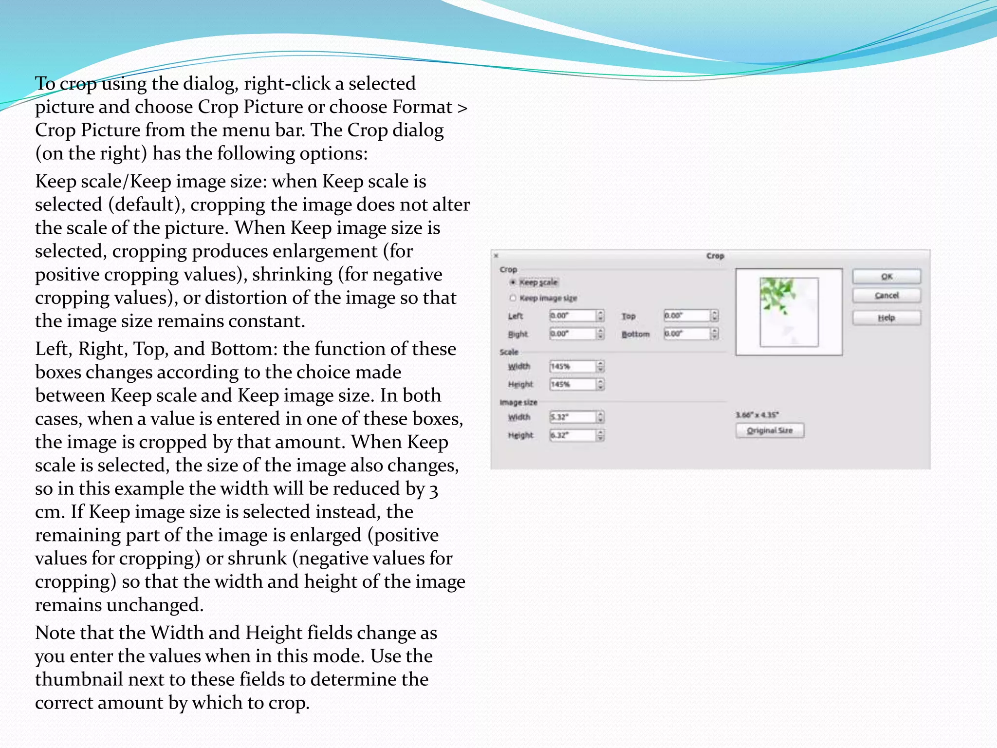 Libre Office Impress Lesson 3: Adding and Formatting pictures | PPTX ...