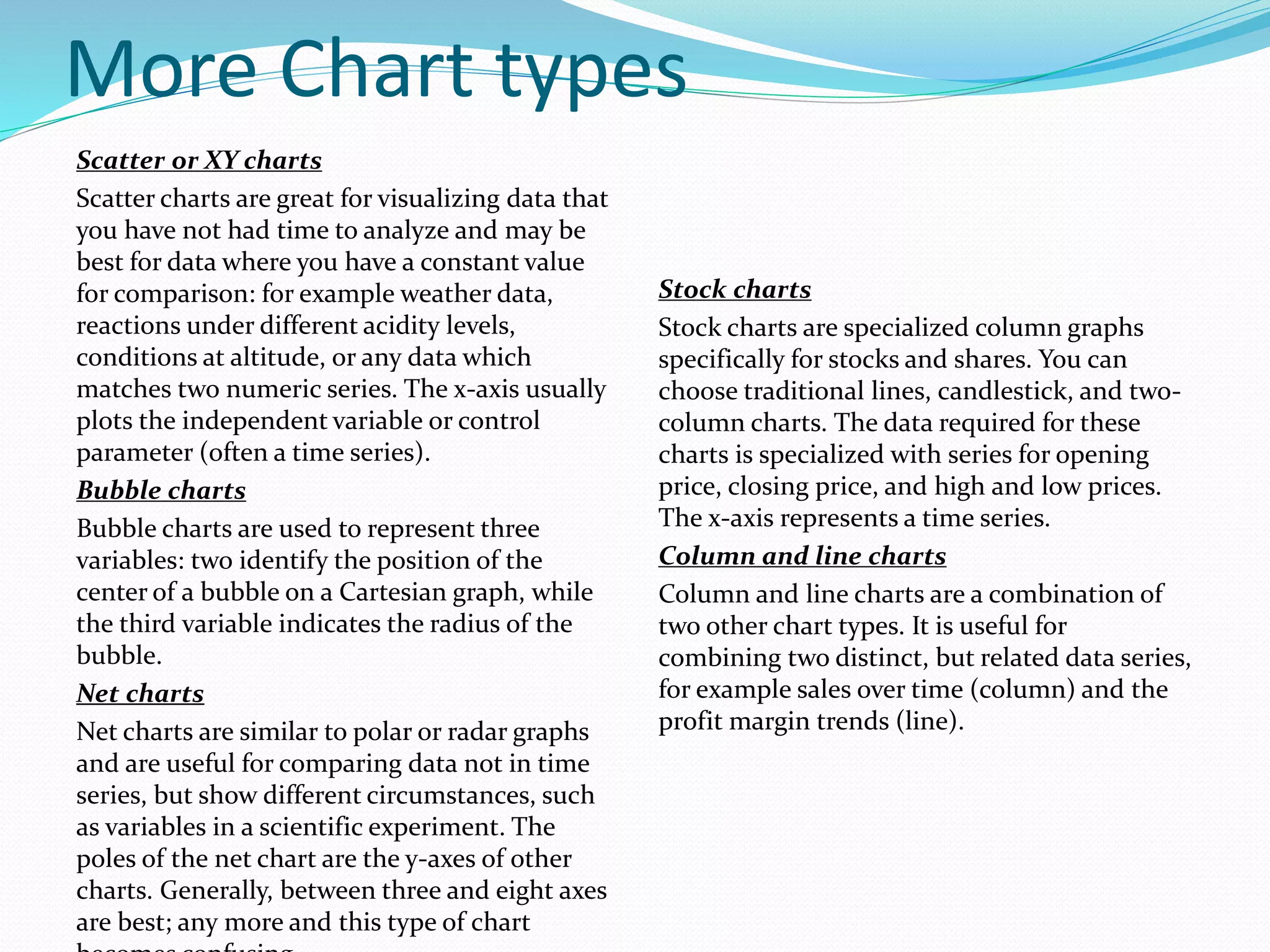 Libre Office Impress Lesson 4: Spreadsheets and Charts | PPTX