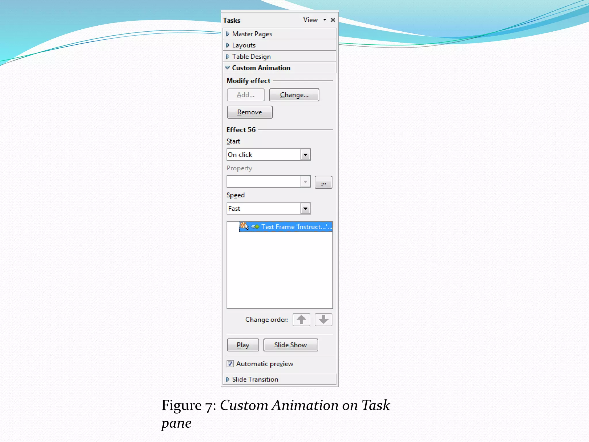 Libre Office Impress Lesson 5: Slide shows and animations | PPTX