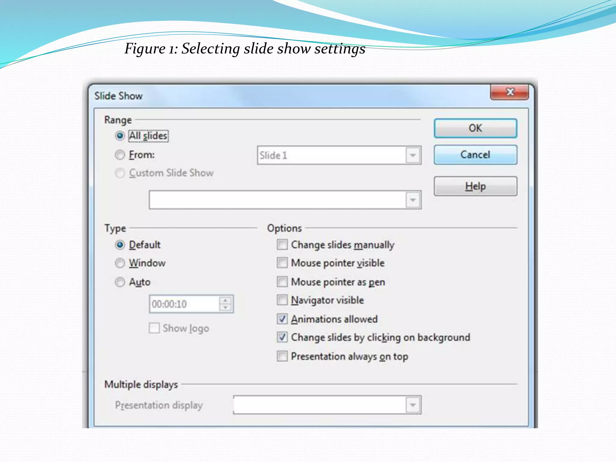 Libre Office Impress Lesson 5: Slide shows and animations | PPTX