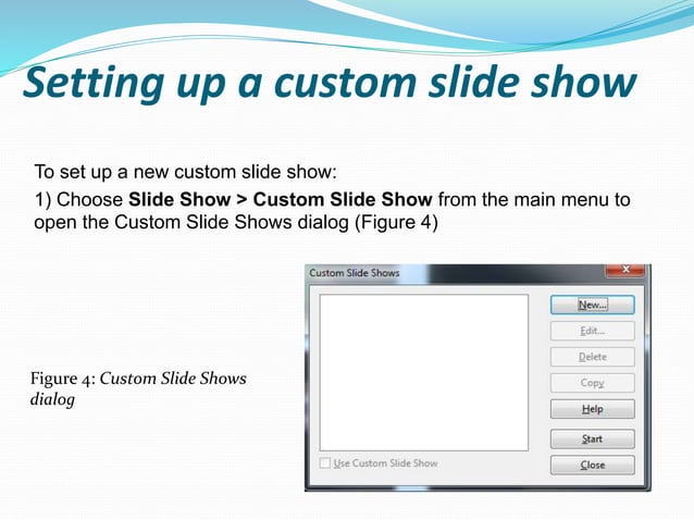 Libre Office Impress Lesson 5: Slide shows and animations | PPTX