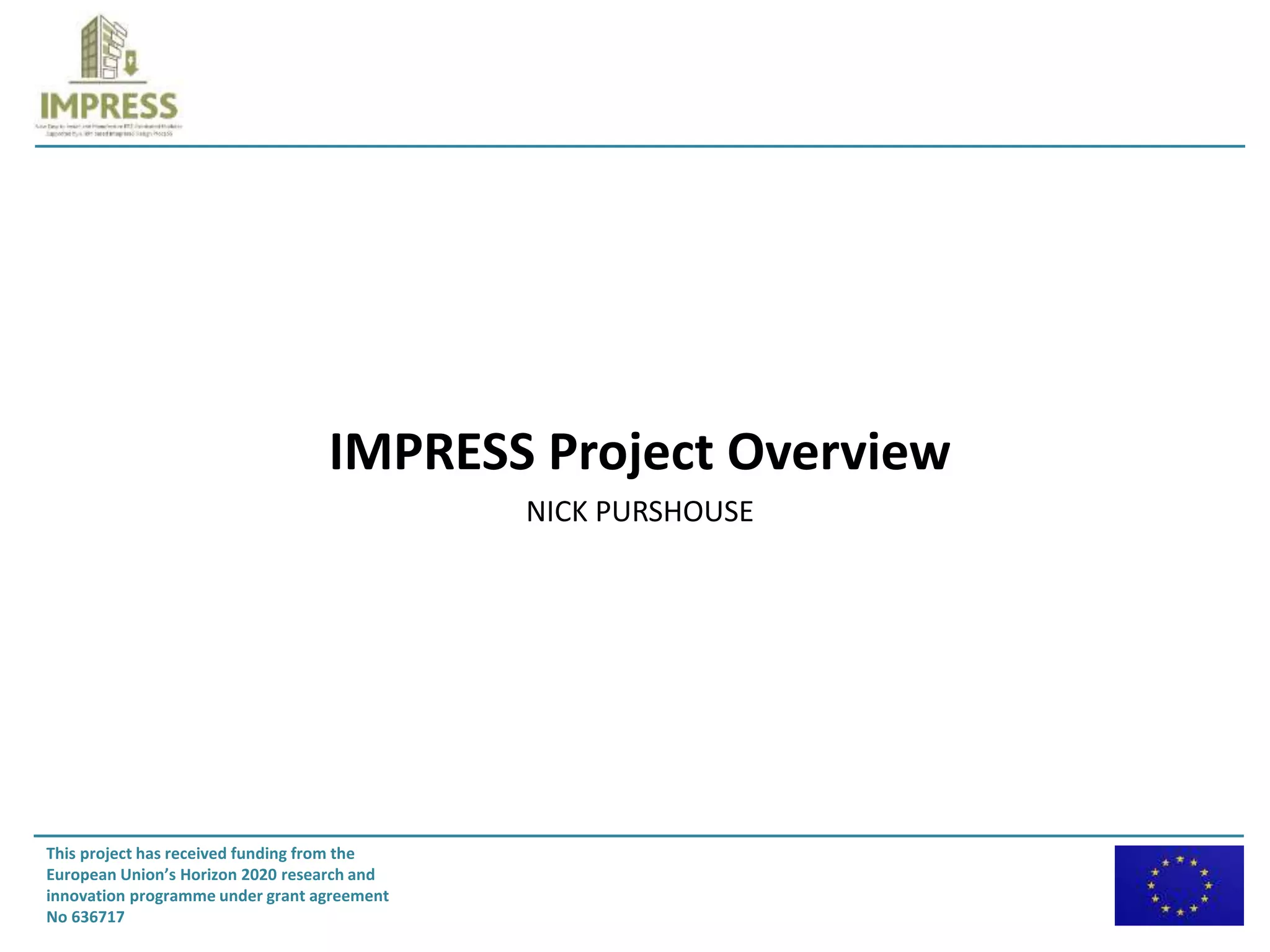 IMPRESS Project Overview | PPTX