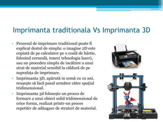 Imprimanta 3 d | PPTX