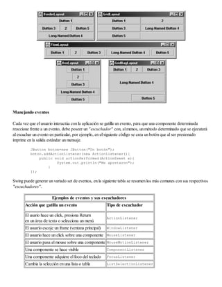 Imprimir swing | PDF