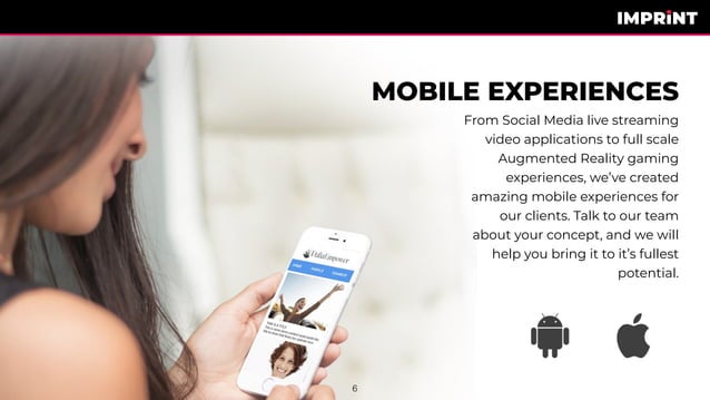 IMPRiNT Digital Agency Capabilities Deck | PDF