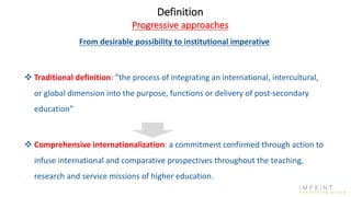 The Internationalization of Higher Education | PDF