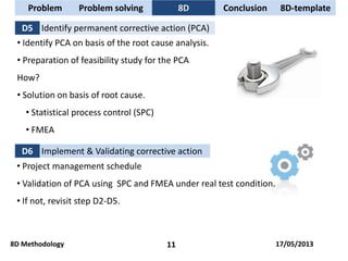 8D problem solving | PPTX