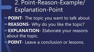 Impromptu speech | PPTX