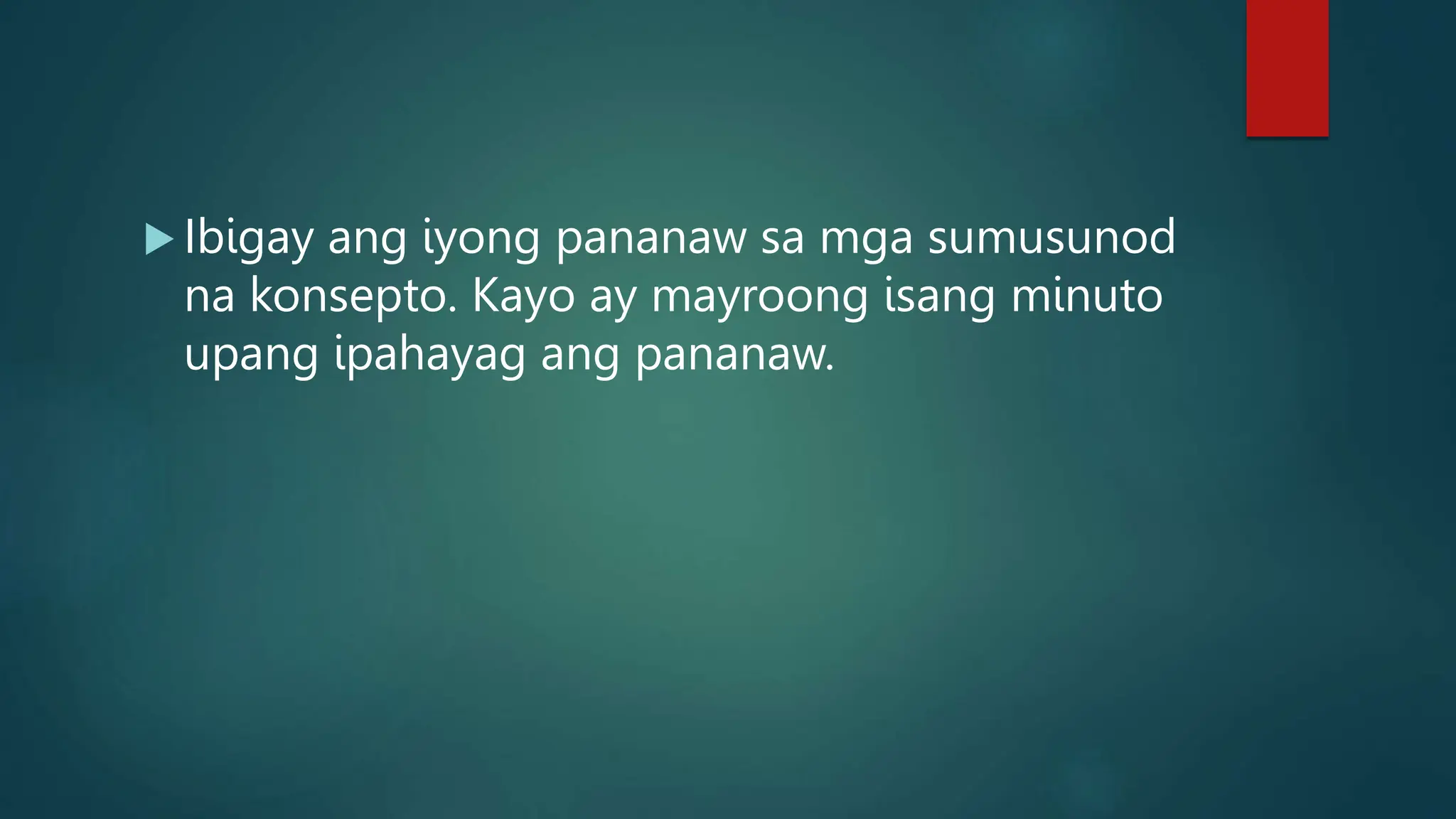 mga basikong paksa sa bilang pagsasanay sa impromptu | PPTX