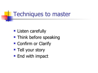 Impromptu Speaking | PPT