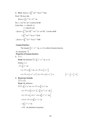 Improper integral | PDF