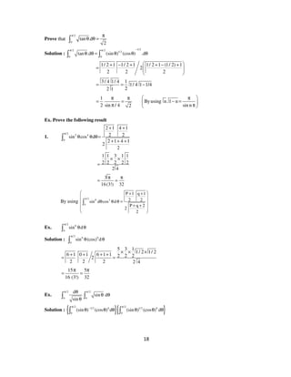 Improper integral | PDF
