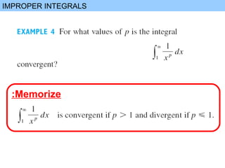 PPT of Improper Integrals IMPROPER INTEGRAL | PPT