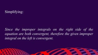 integral calculus-IMPROPER INTEGRALS.ppsx