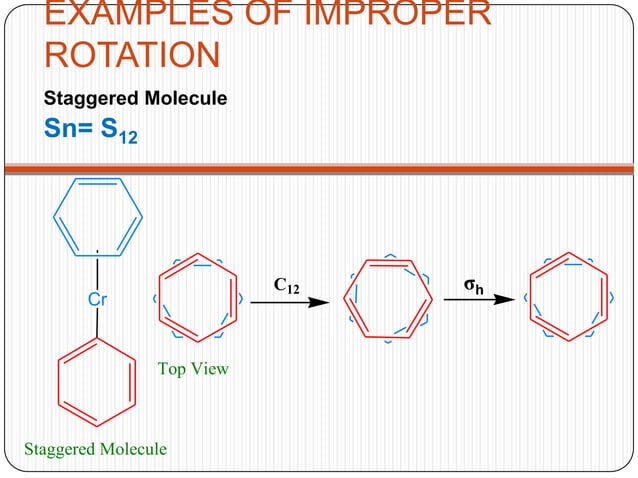 Improper Rotation | PPTX | Chemistry | Science