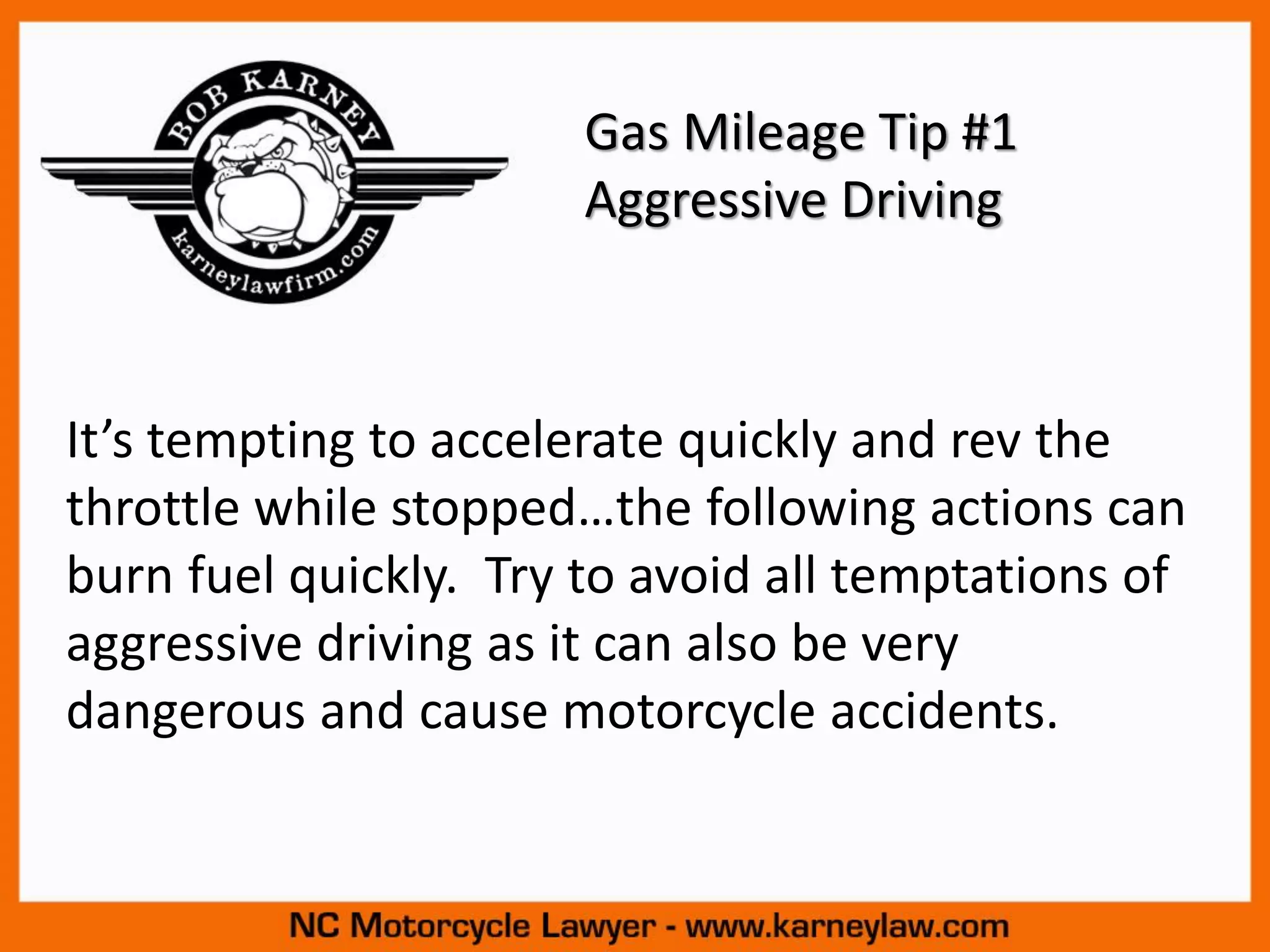 Improve Your Motorcycle's Gas Mileage | PDF