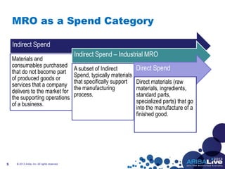 Improve Your Bottom Line by Increasing MRO Spend Under Management | PPTX | Logistics | Business