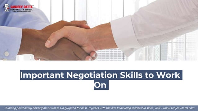 Improve your-negotiation-skills | PPTX | Parenting | Family and ...