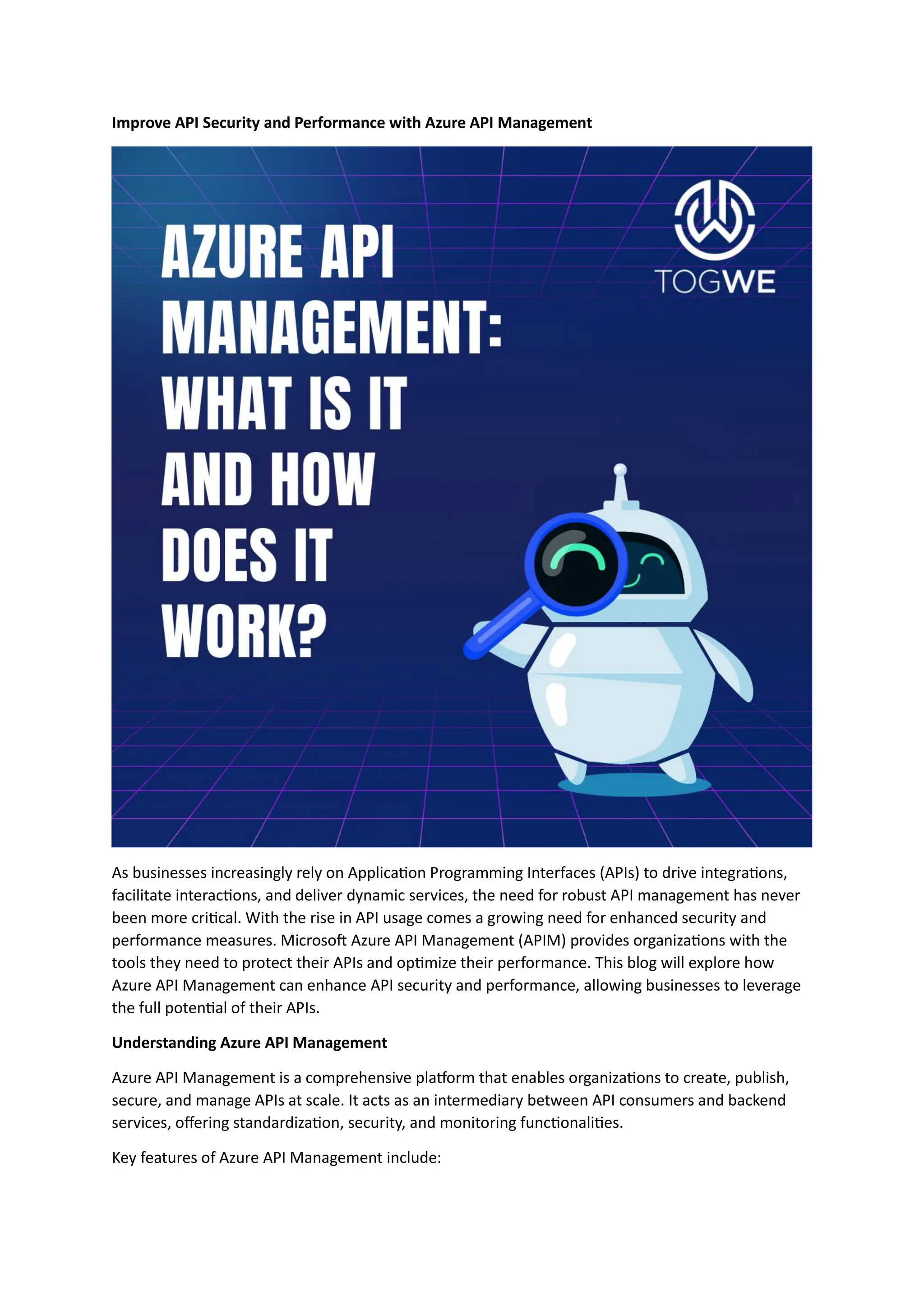 Improve API Security and Performance with Azure API Management.pdf