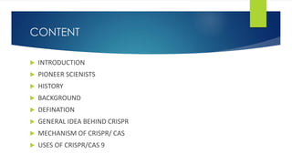 Crispr/Cas 9 | PPTX