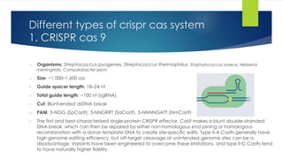 Crispr/Cas 9 | PPTX