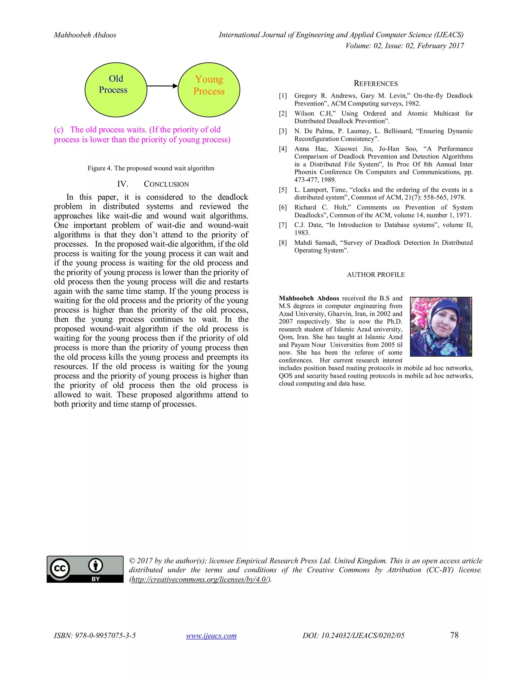 Improved Deadlock Prevention Algorithms In Distributed Systems Pdf