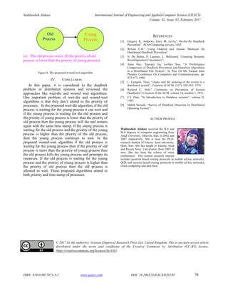 Improved Deadlock Prevention Algorithms in Distributed Systems | PDF