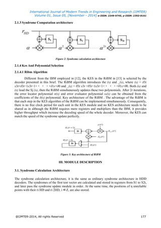 IMPROVED PERFORMANCE RS DECODER USING LCC DECODING BASED ON USC | PDF | Computer Software and ...