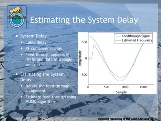 Improved Processing of the CASIE SAR Data.pdf | Science
