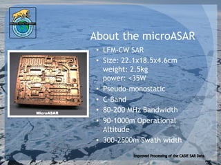 Improved Processing of the CASIE SAR Data.pdf | Science