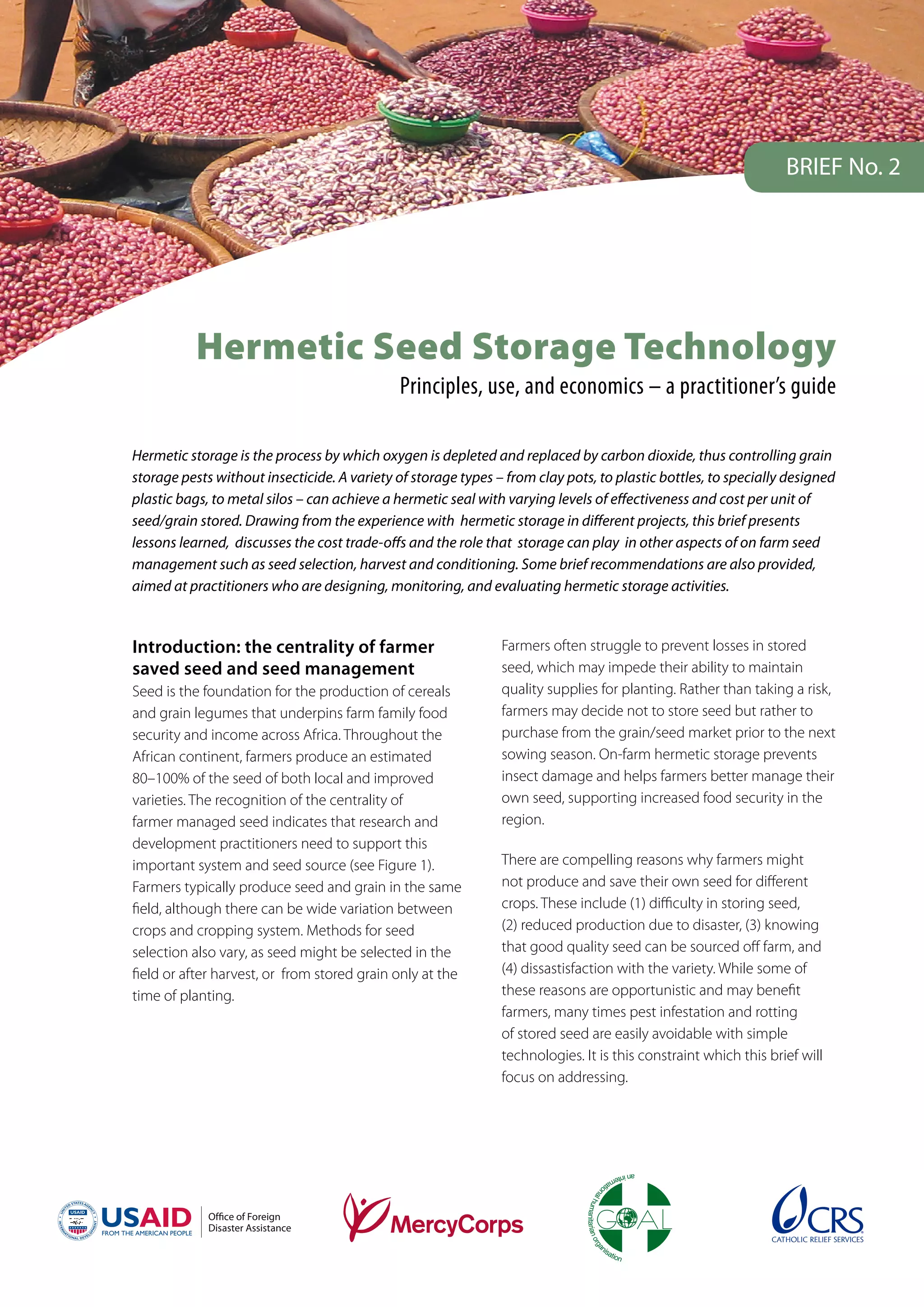 Improved seed-storage-brief-2 | PDF