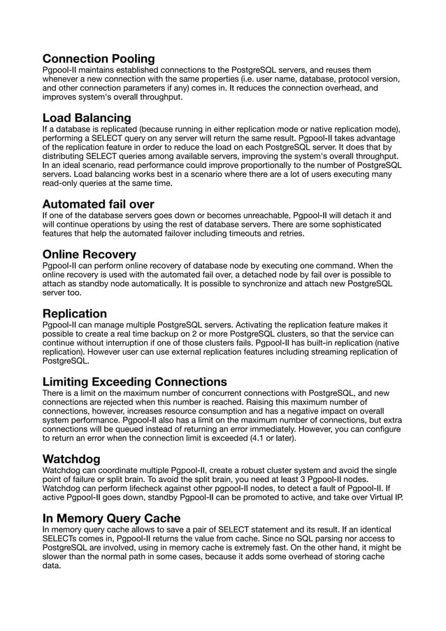 🏗️improve Database Performance With Connection Pooling And Load Balancing Techniques Pdf