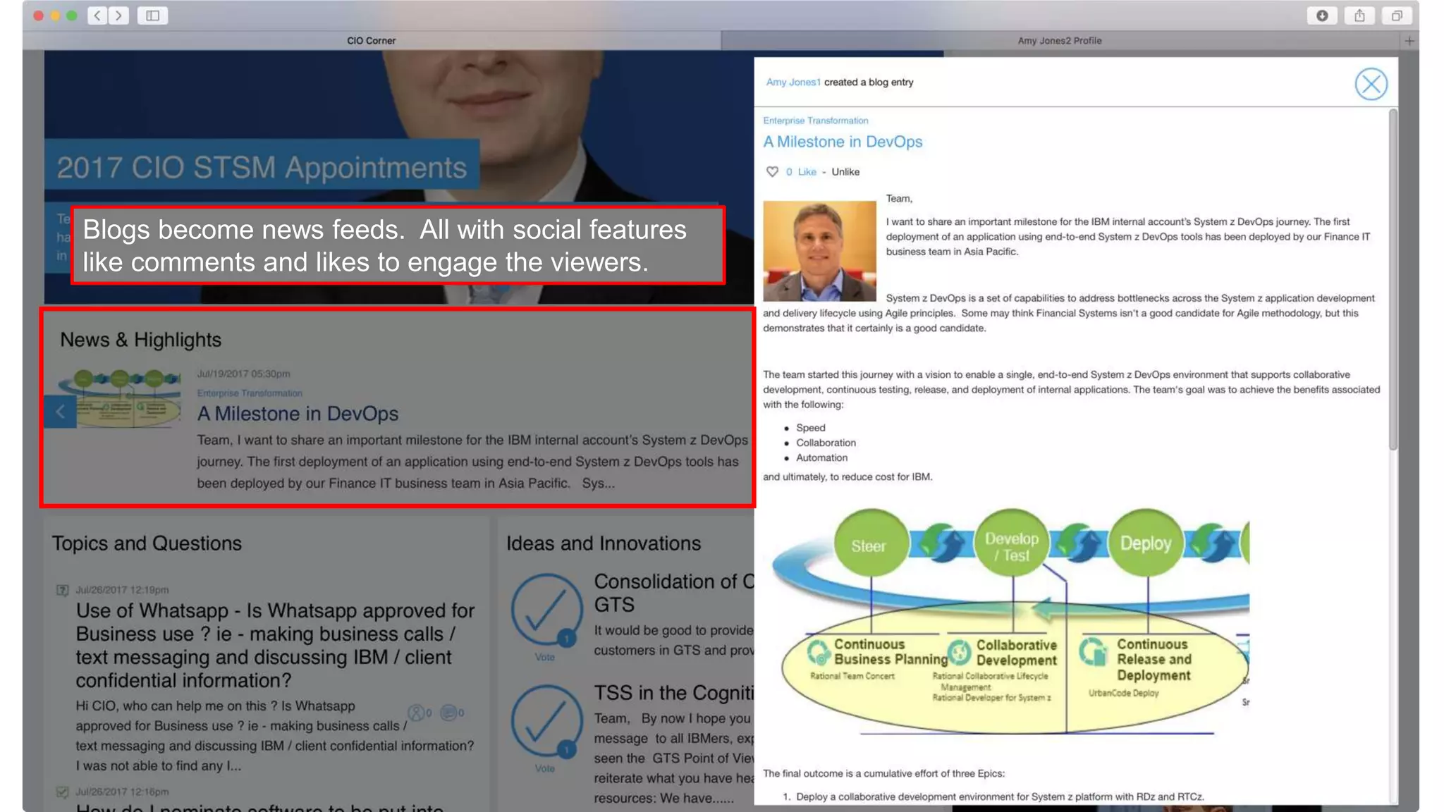 Improving Business Communications with IBM Connections and Engagement ...