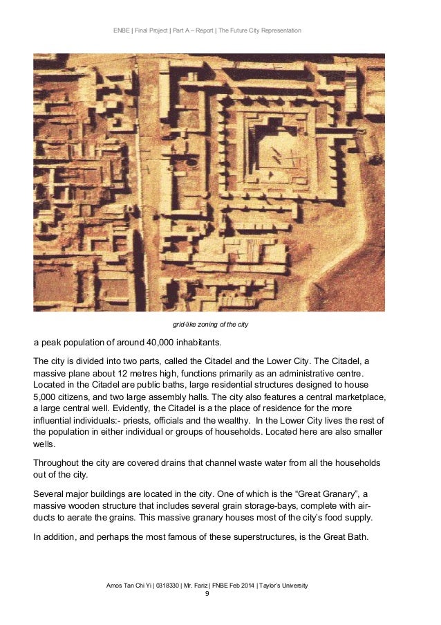 Improved city report copy