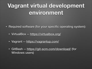 Improved development workflows using vagrant | PDF | Operating Systems | Computer Software and ...