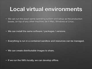 Improved development workflows using vagrant | PDF | Operating Systems | Computer Software and ...