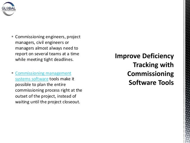 Improve Deficiency Tracking with Commissioning Software Tools.pptx